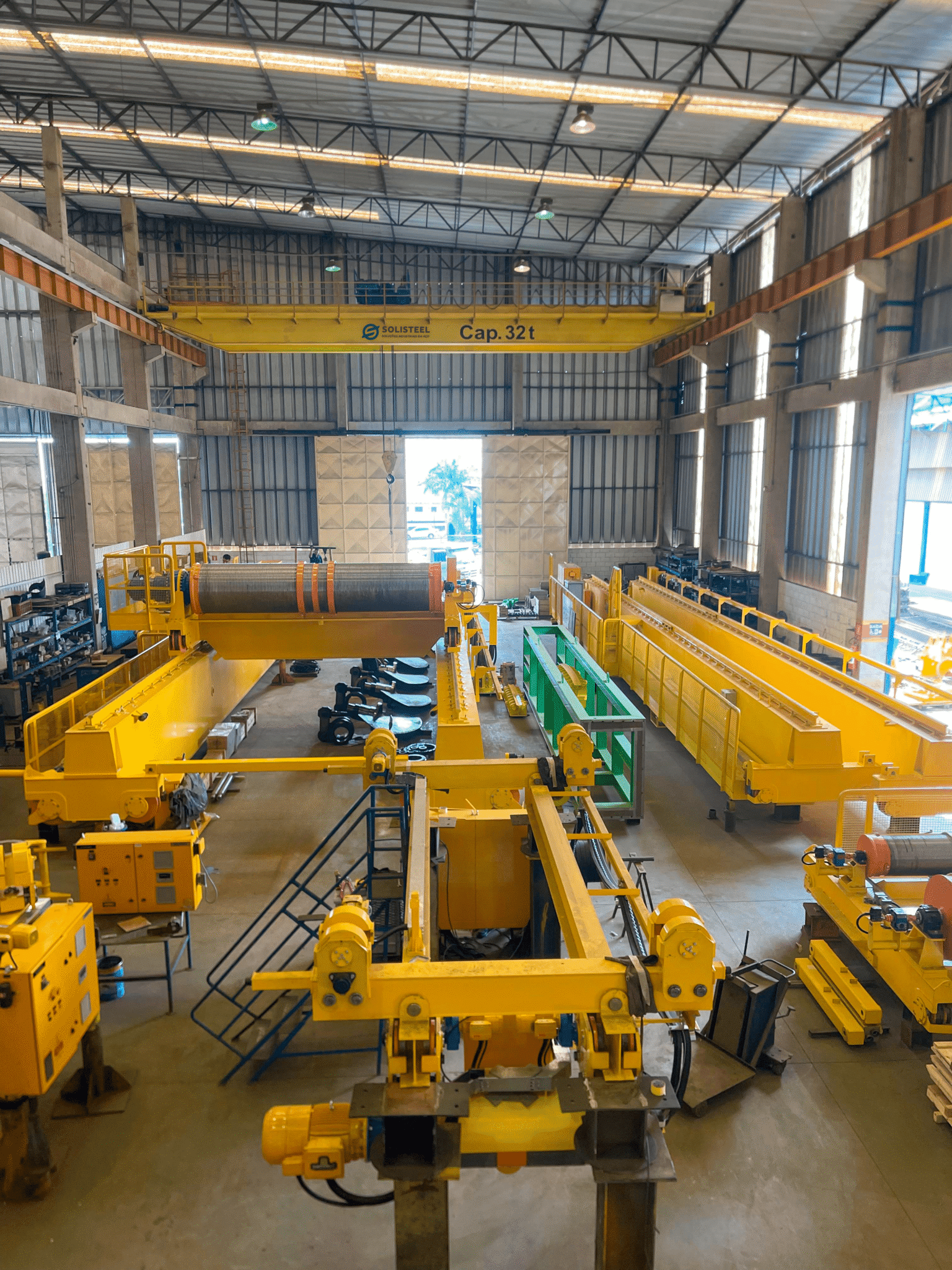 Pontes Rolantes | Fabricante de Pontes Rolantes | Solisteel